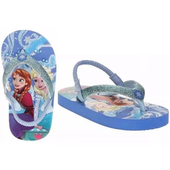 Disney | Shoes | Disney Frozen Babytoddler Flip Flops Sandals | Poshmark